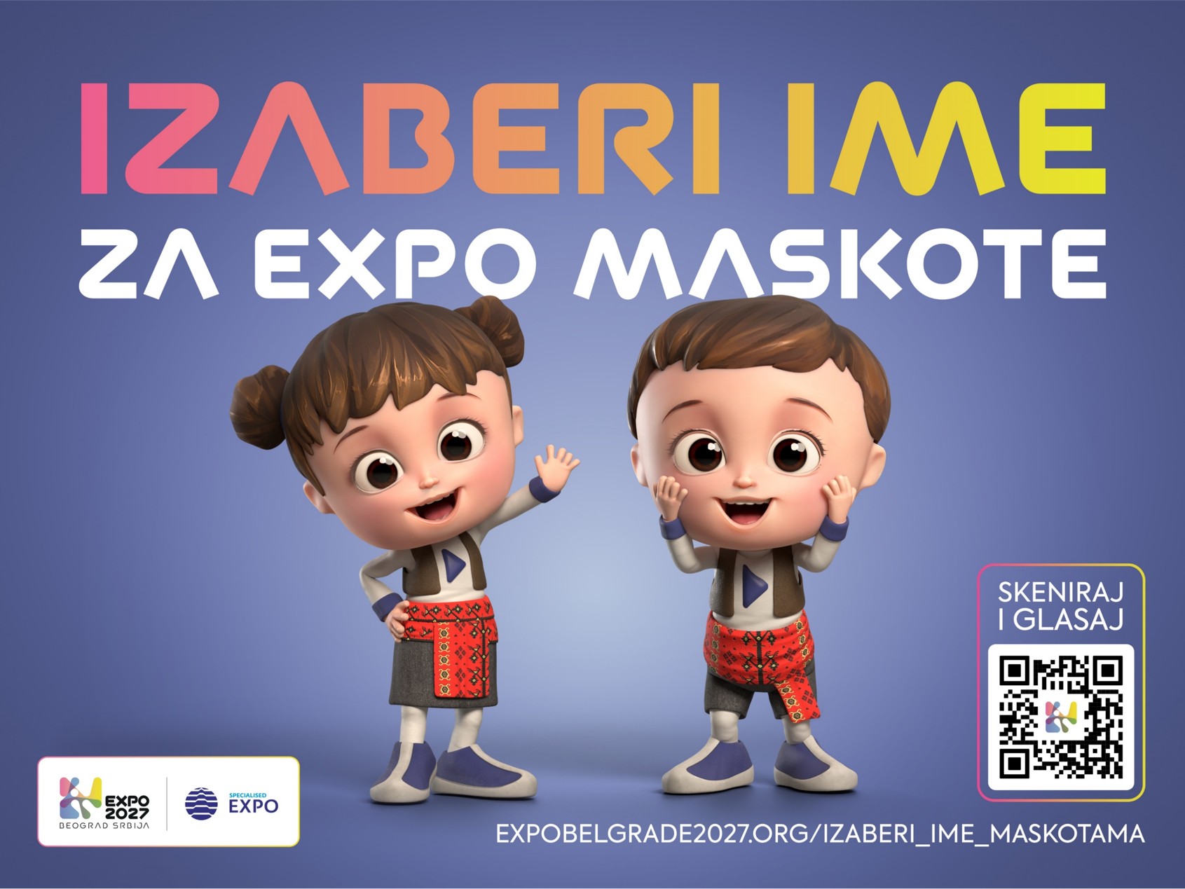 Preduzeće EXPO pozvalo sve građane da učestvuju u izboru imena maskote ...